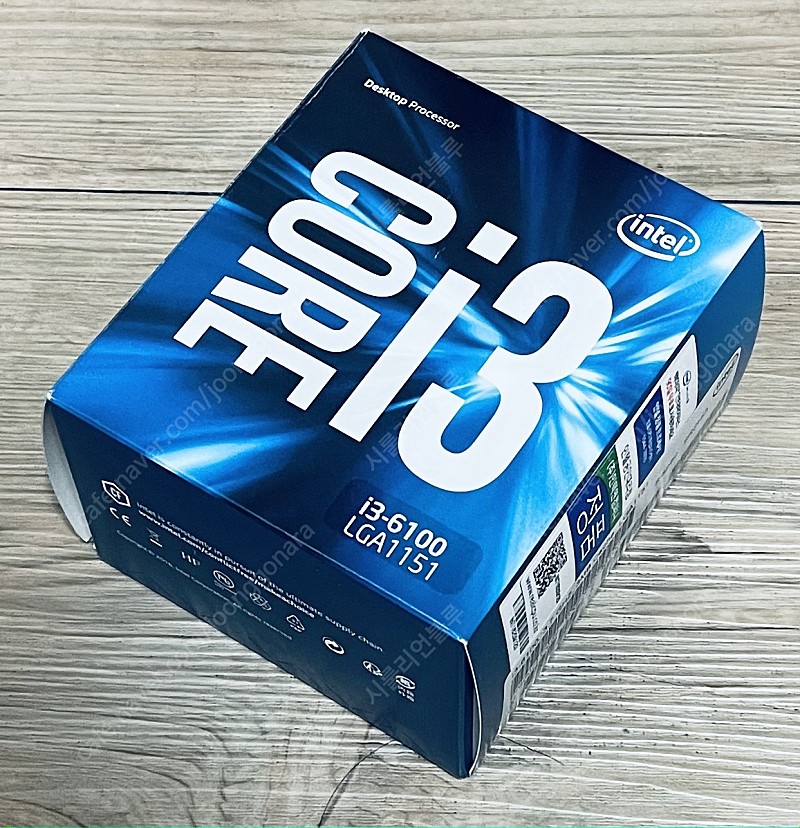 인텔 i3 6100 + 기쿨 팝니다 | 중고나라 카페에서 운영하는 공식 사이트