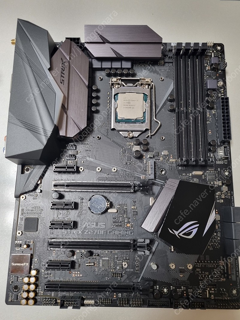 i7 7700k 뚜따 + ASUS 스트릭스 Z270 E... | 중고나라 카페에서 운영하는 공식 사이트
