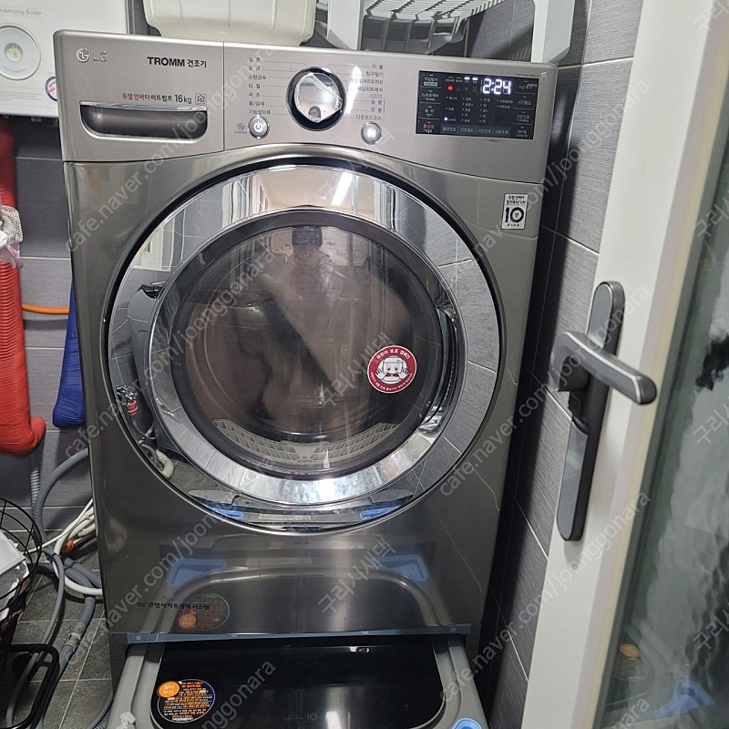 LG 건조기16kg(트롬 듀얼인버터 히트펌프)+미니워시 | 세탁기/건조기 | 중고나라