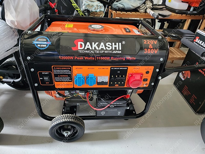 DAKASHI 발전기 12000W | 중고나라 카페에서 운영하는 공식 사이트